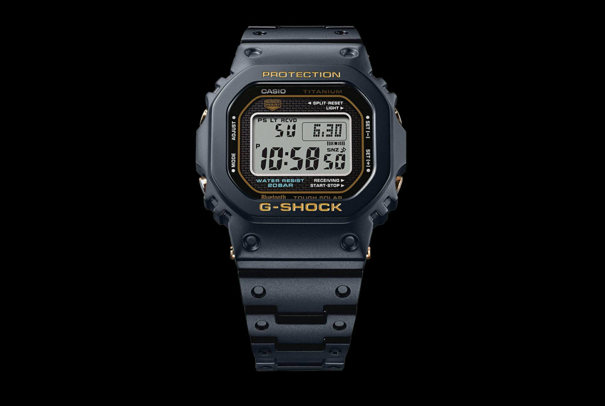 G-SHOCK GMW-B5000系列再推全新升級鈦金屬材質 - 世界腕錶 World Wrist Watch