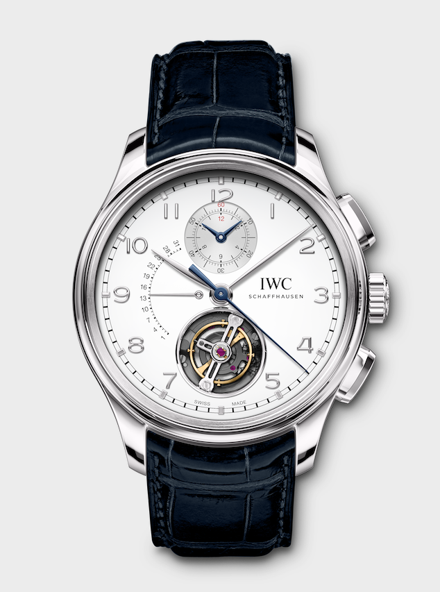 IWC葡萄牙系列新作结合陀飞轮、逆跳日期显示和计时功能 - 世界腕表 World Wrist Watch