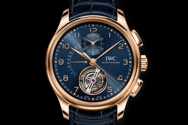 IWC葡萄牙系列新作結合陀飛輪、逆跳日期顯示和計時功能 - 世界腕錶 World Wrist Watch