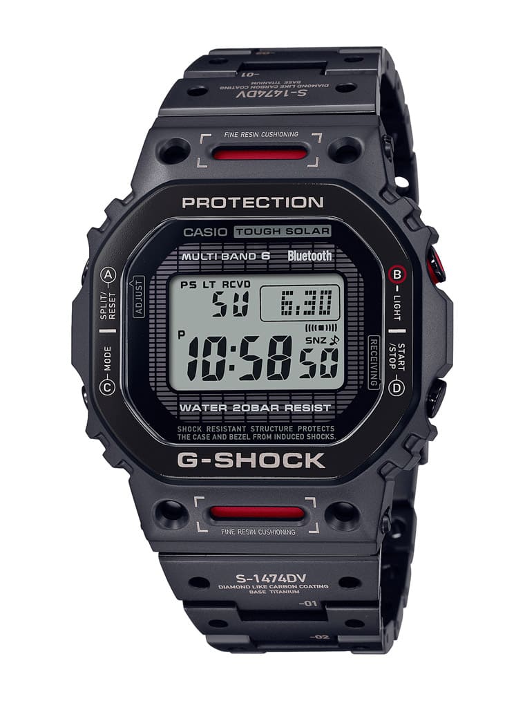 G-SHOCK金屬產品線再添GMW-B5000新作 DLC鈦金屬錶殼蘊含科幻風主題 - 世界腕錶 World Wrist Watch