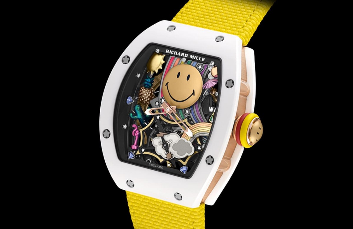 風靡全球「黃色笑臉」RICHARD MILLE最新創作RM 88 Smiley陀飛輪 - 世界腕錶 World Wrist Watch