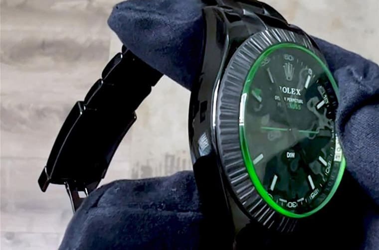 令人感到惊喜的碳纤维劳力士Milgauss绿玻璃 - 世界腕表 World Wrist Watch