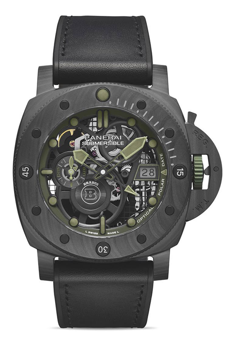 沛納海三度與賓士改裝廠BRABUS合力打造Submersible限量潛水錶 - 世界腕錶 World Wrist Watch