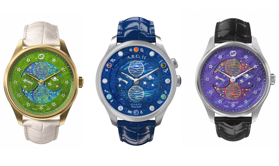 GUCCI以宇宙为主题催生G-Timeless、25H与Grip等各系列高级制表新作 - 世界腕表 World Wrist Watch