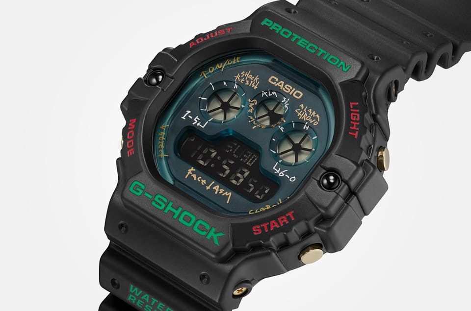 G-SHOCK 1990年代熱賣款回歸 面盤融入設計師手寫字體表現創意風格 - 世界腕錶 World Wrist Watch