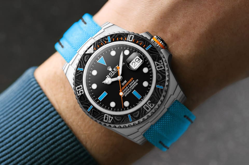 長得像賽車錶勞力士水鬼 科技材質超級輕 - 世界腕錶 World Wrist Watch