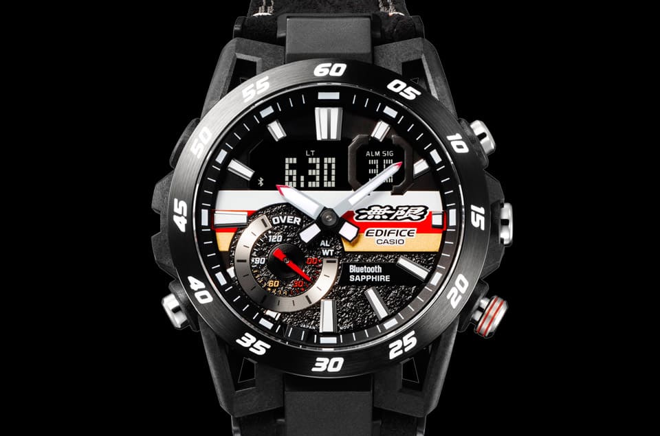 卡西歐EDIFICE與日本賽車品牌「無限MUGEN」攜手推出聯名錶ECB-40MU - 世界腕錶 World Wrist Watch