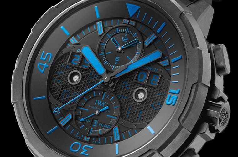 IWC從《水行俠 失落王國》獲得靈感創作兩款萬年曆計時碼錶 - 世界腕錶 World Wrist Watch