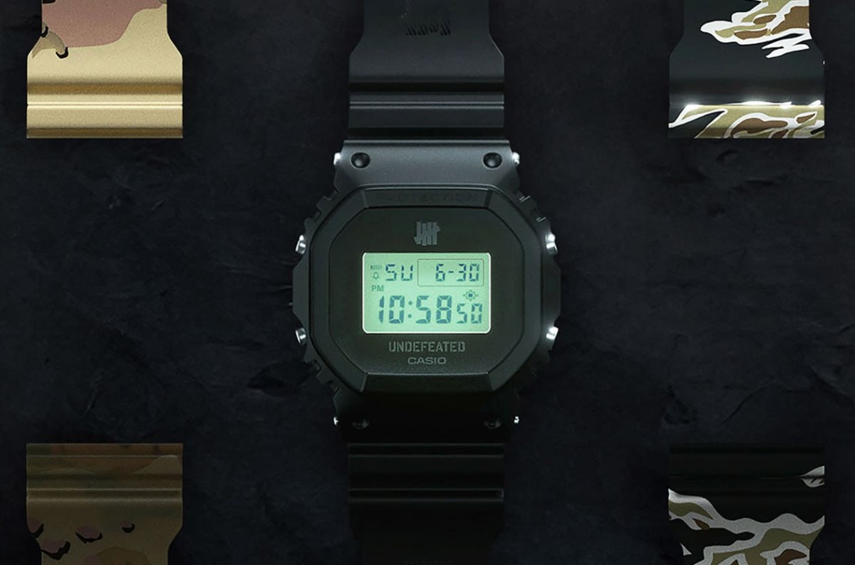 G-SHOCK x UNDEFEATED聯名來襲 方形經典注入滿滿街頭魂 - 世界腕錶 World Wrist Watch