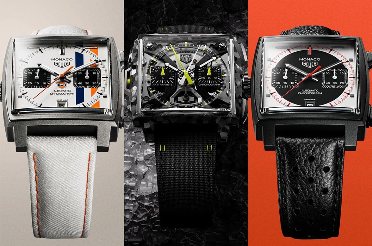 泰格豪雅Monaco三重奏 致敬F1摩纳哥大奖赛 - 世界腕表 World Wrist Watch