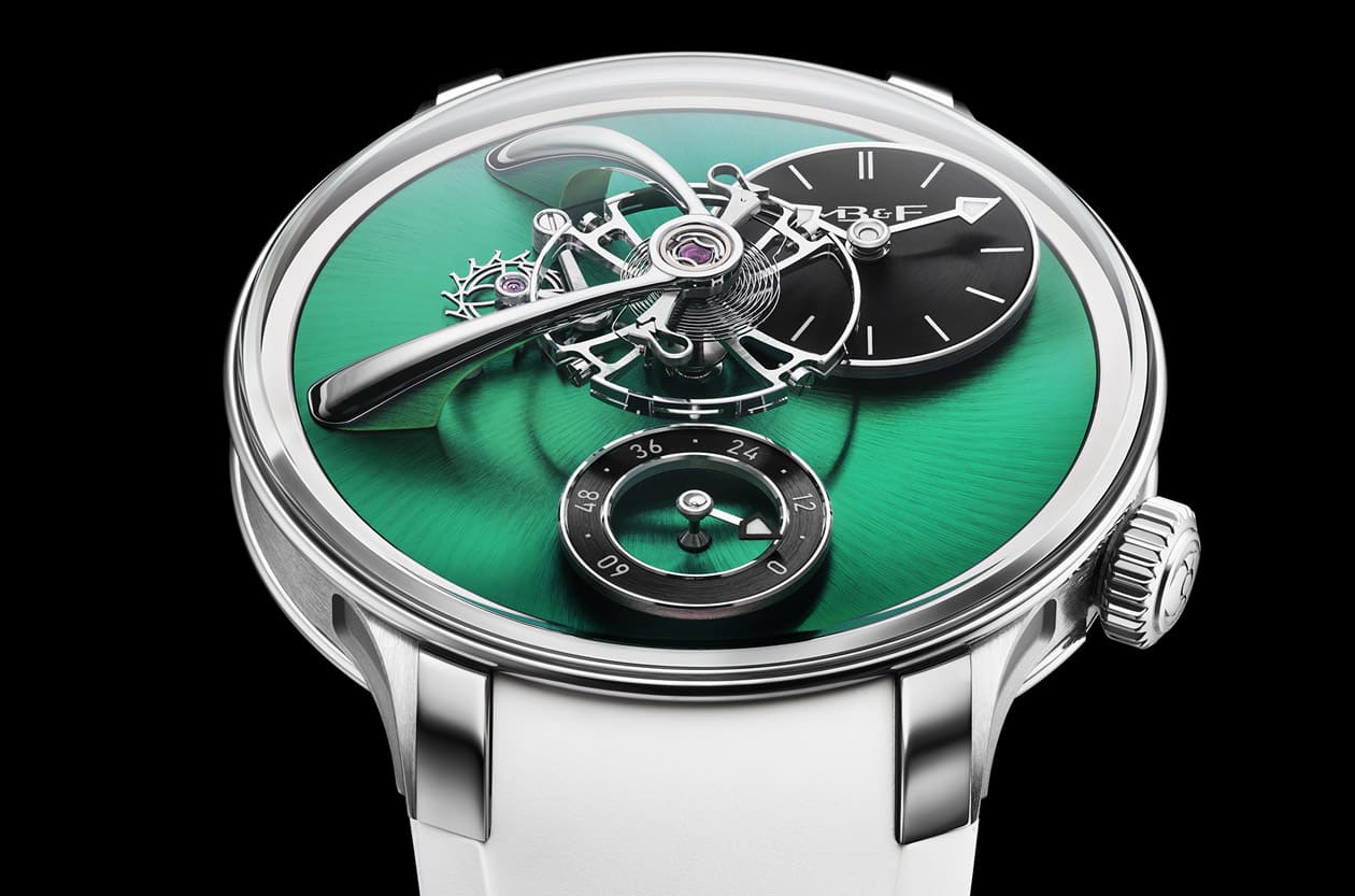 MB&F 20週年驚豔亮相 LM101 Evo進化出太空運動感與飛行擺輪對話 - 世界腕錶 World Wrist Watch